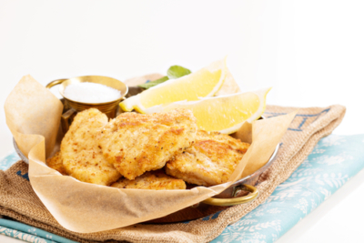 Easy crumbed fish
