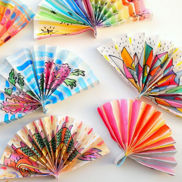 Paper Fan - Fun For Kids - Craft Activity