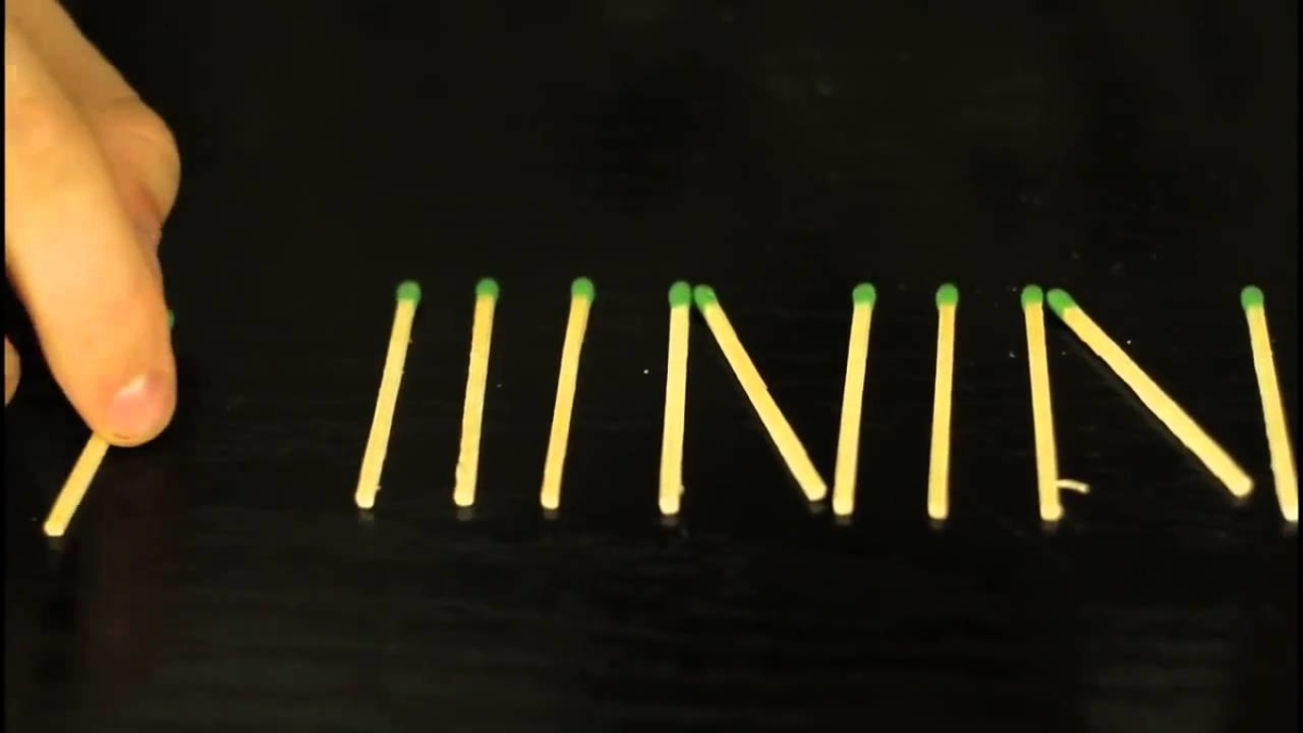 Kids Activities Science Experiments Water Gliding Matchsticks