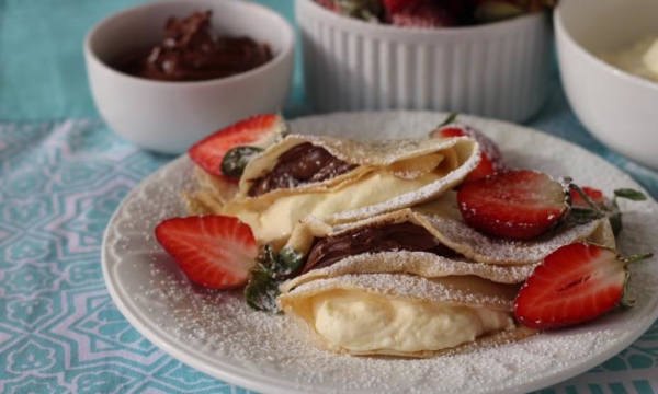2 ingredient crepes