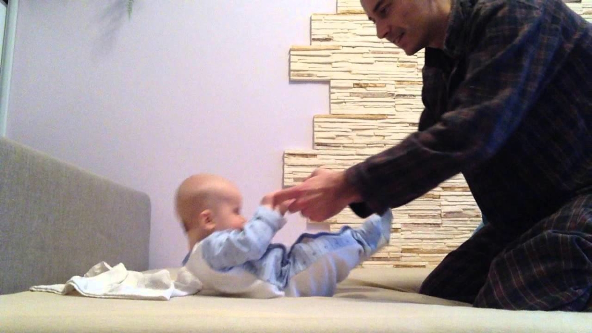 Lift Baby - Baby Exercise - Baby Play