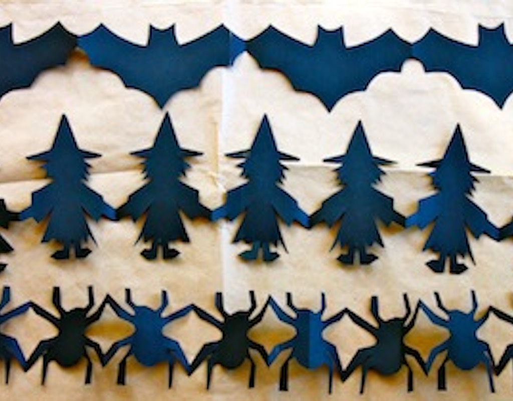 Halloween Paper Chain Template Halloween Paper Chain Template