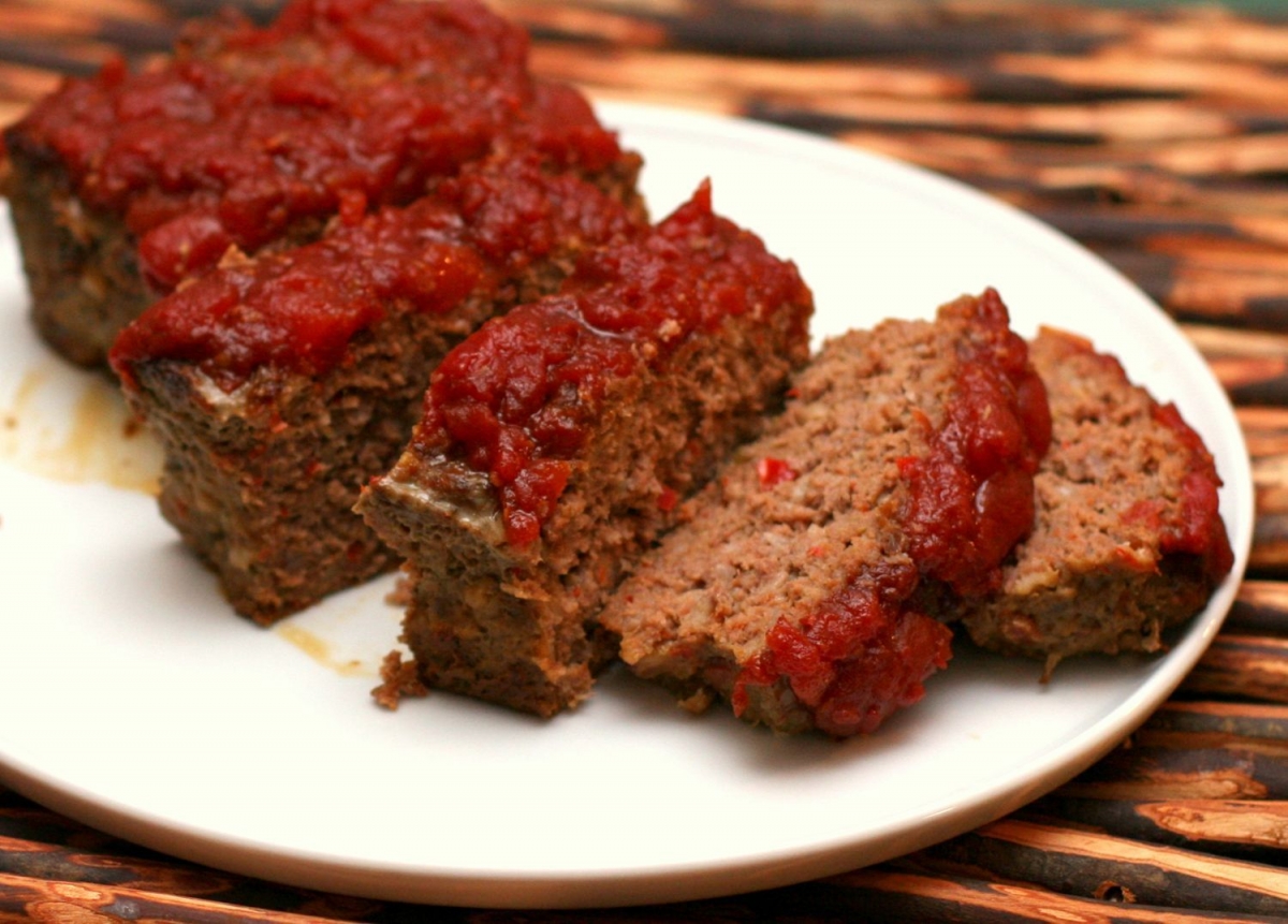 Tomato glazed meatloaf
