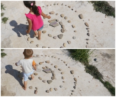 Dry Sand Play With Rocks - Activities For Kids