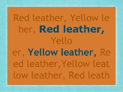Red Leather, Yellow Leather Tongue Twister - Learning Songs - Fun ...