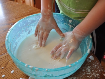 Make Your Own Quicksand - Activities For Kids