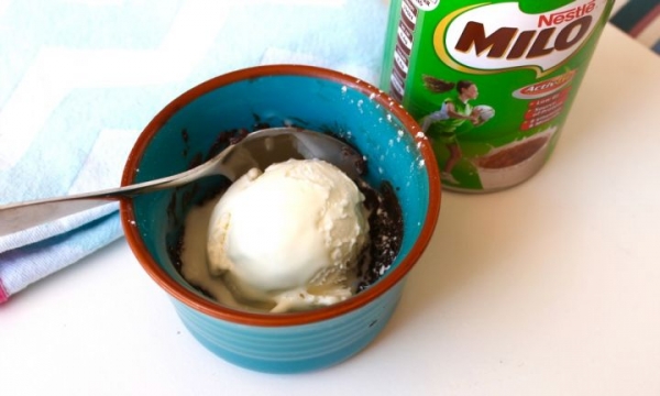 2 ingredient Milo cake