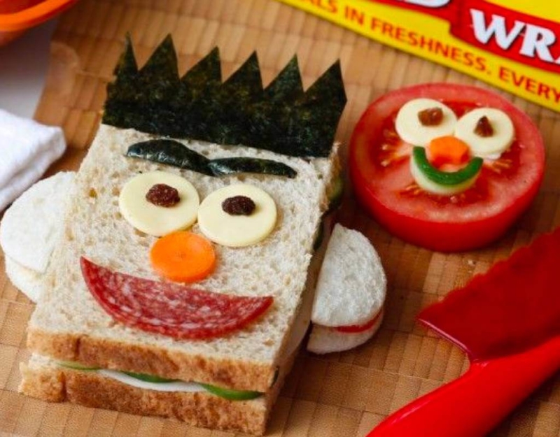 Elmo & Bert Lunch | Recipe | Kidspot