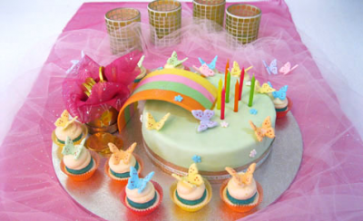 Over the rainbow cake | Birthday Cakes | Kidspot Recipes