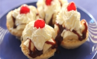 Banana split tarts | Recipes | Kidspot NZ