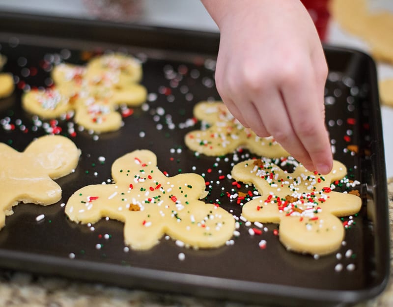 baking-christmas-cookies | Kidspot