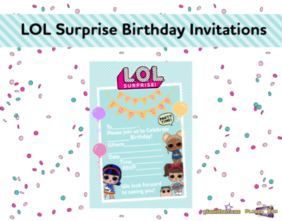 LOL Surprise Themed Party Invites | Birthdays | Kidspot