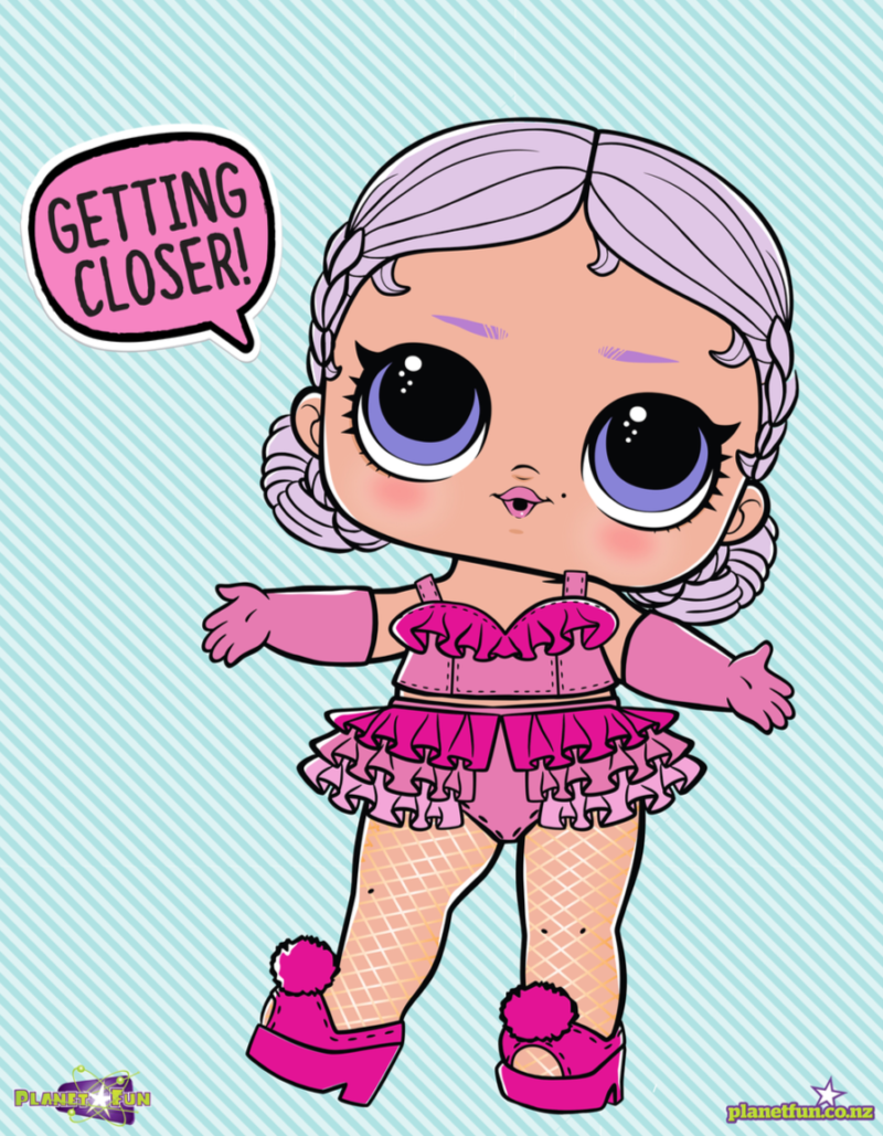 LOL Surprise Pin the Head Piece on the Showbaby Game | Birthdays | Kidspot