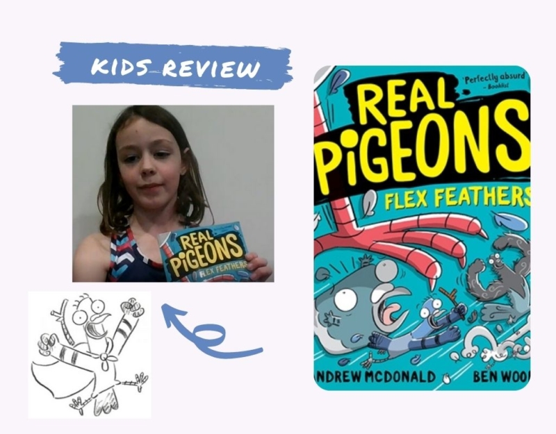Real Pigeons: Flexed Feathers By Andrew MacDonald | Kids Book Review ...