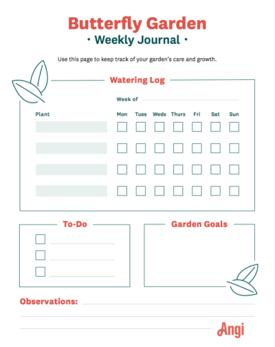 Download the Butterfly Garden Activities | Activities | Kidspot