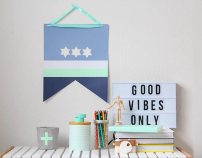 How To Make A Kids Wall Flag | Home and Decor | Kidspot