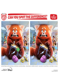 Disney+ Turning Red | Fun Printable Activity Sheets | Activities | Kidspot