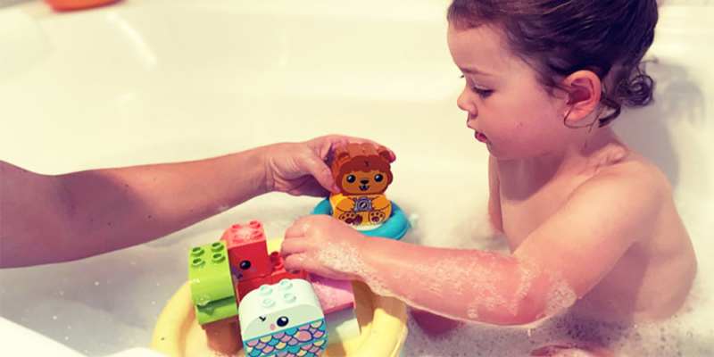 Toy Review | LEGO® DUPLO® Bath Time Fun: Floating Animal Island ...