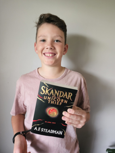 Skandar And The Unicorn Thief by A.F. Steadman | Kids Book Review ...