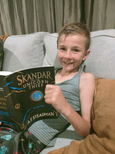 Skandar And The Unicorn Thief by A.F. Steadman | Kids Book Review ...