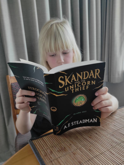 Skandar And The Unicorn Thief by A.F. Steadman | Kids Book Review ...