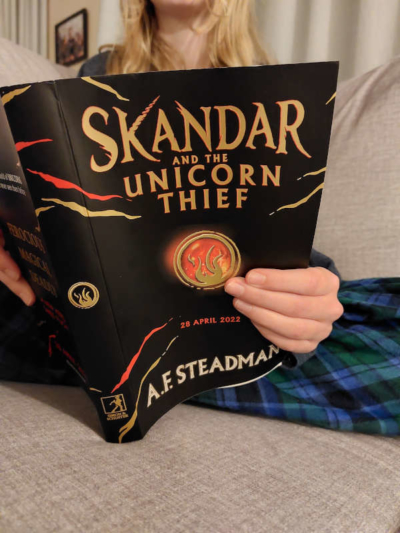 Skandar And The Unicorn Thief by A.F. Steadman | Kids Book Review ...