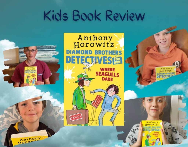 Where Seagulls Dare: A Diamond Brothers Case | Kids Book Review ...
