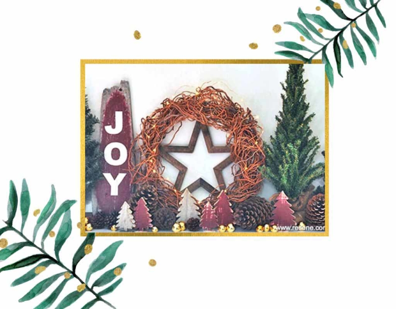 Create Your Own Rustic Christmas ‘Joy’ Sign | Home and Decor | Kidspot