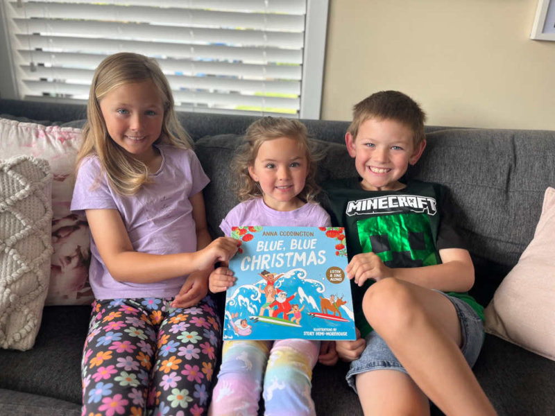 Blue, Blue Christmas by Anna Coddington | Book Review | Family Time ...