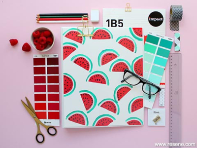 Painted_Book_Covers_Resene | Kidspot