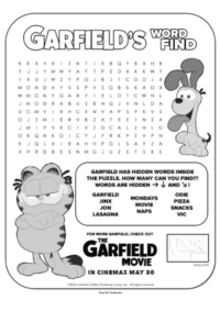 GARFIELD-Activity-Pages-05 | Kidspot